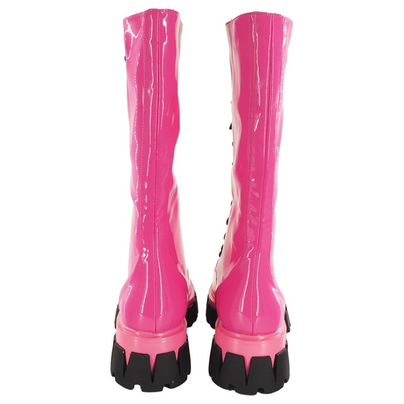Koi Footwear | Shoes | Koi Trinity Pink Knee High Boots | Poshmark